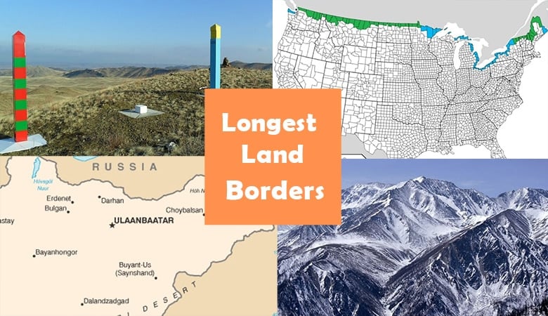 The 11 Longest Land Borders In The World – dimensionofstuff.com