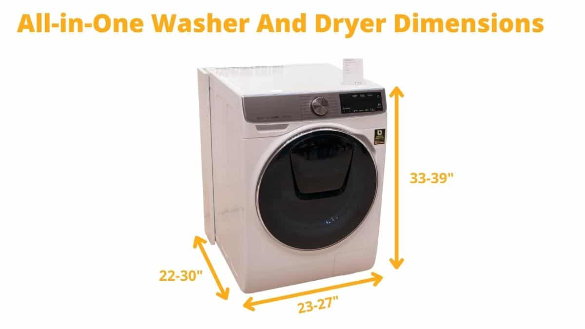 Washer And Dryer Dimensions: A Complete Size Guide – dimensionofstuff.com